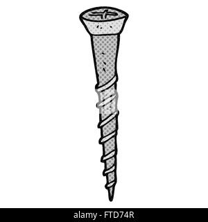 freehand drawn cartoon screw Stock Vector Image & Art - Alamy