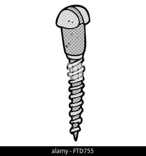 freehand drawn cartoon screw Stock Vector Image & Art - Alamy