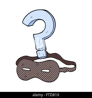 freehand drawn cartoon mystery mask Stock Vector Image & Art - Alamy