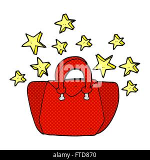 freehand drawn cartoon expensive handbag Stock Vector Image & Art - Alamy