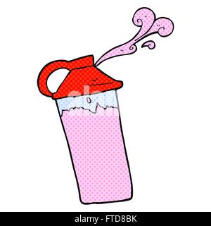 freehand drawn cartoon protein shake Stock Vector Image & Art - Alamy