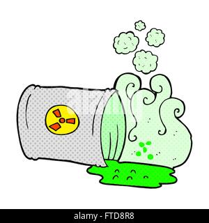 freehand drawn cartoon nuclear waste Stock Vector Image & Art - Alamy