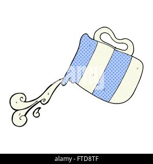 freehand drawn cartoon pouring milk jug Stock Vector Image & Art - Alamy