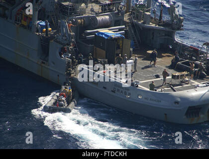 USNS Grasp (T-ARS-51), a Safeguard-class salvage vessel operated by the ...
