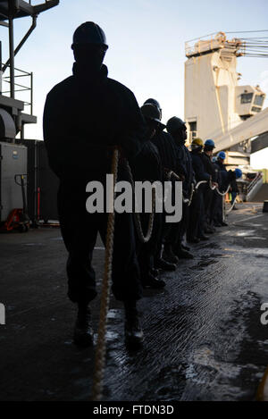 Cantabria (A15) replenishment oiler ship operated by the Spanish Navy ...