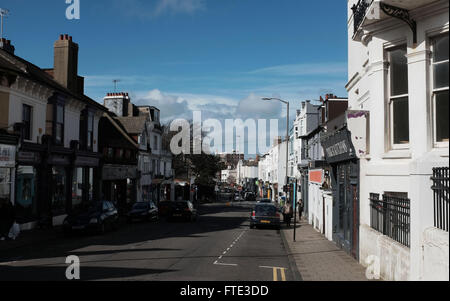 The Seven Dials area of Brighton Sussex UK Stock Photo - Alamy