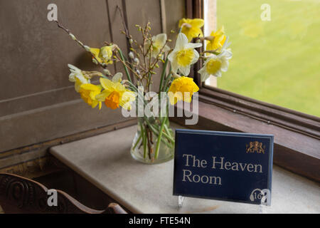 The Heaven Room with murals by Antonio Verrio, Burghley House, near ...