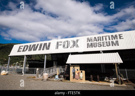 The Edwin Fox Maritime Museum in Picton, Marlborough, New Zealand Stock ...