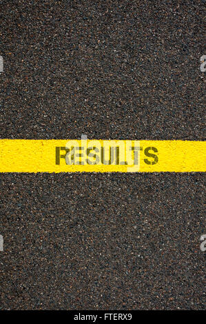 Word writing text Road To Results. Business photo showcasing Business ...