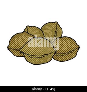 freehand drawn cartoon walnuts in shell Stock Vector Image & Art - Alamy