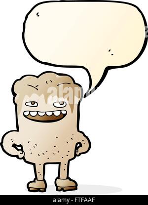 cartoon bad tooth with speech bubble Stock Vector Image & Art - Alamy