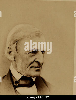 A 1904 biography of Ralph Waldo Emerson, detailing his life, poetic ...