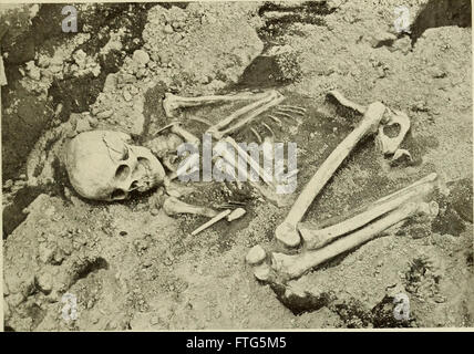 A 1915 exploration of a Munsee Native American cemetery near Montague ...