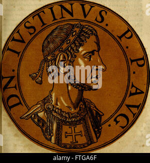 A 1645 work detailing Roman emperors through detailed illustrations ...