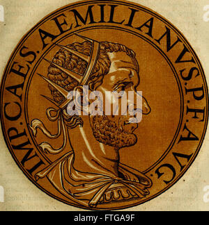 This 1645 work features detailed depictions of Roman emperors based on ...