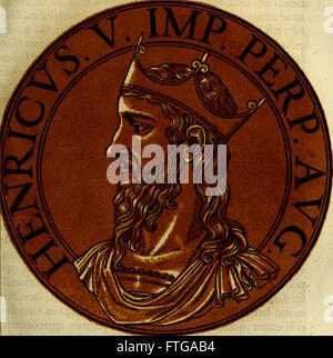 This 1645 work presents detailed portraits of Roman emperors based on ...