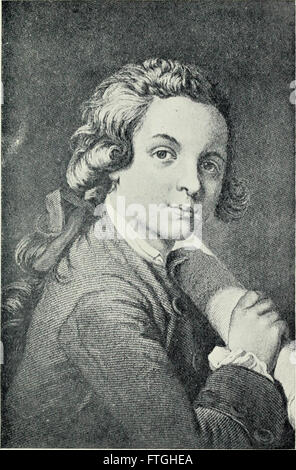 A 1908 biography of Wolfgang Amadeus Mozart, recounting his life and ...