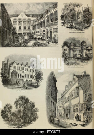 A 1845 pictorial collection showcasing the antiquities of Old England ...