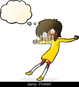 cartoon crazy excited girl Stock Vector Image & Art - Alamy