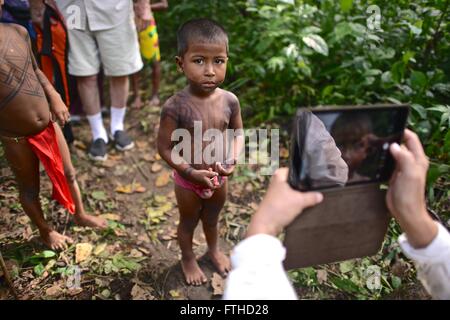 Embera Indigenous Community. Sambu District. Darien Region Stock Photo ...