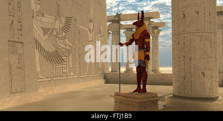 Set - God of Ancient Egypt - God of storms, desert, chaos and war Stock ...
