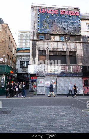 Maurice house in the Soho Red Light district, London, UK Stock Photo ...