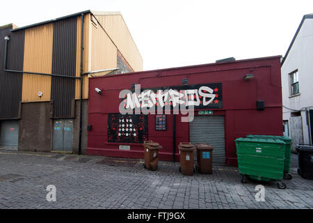 Metros nightclub club bar on Bakers Row in Cardiff, south Wales Stock ...
