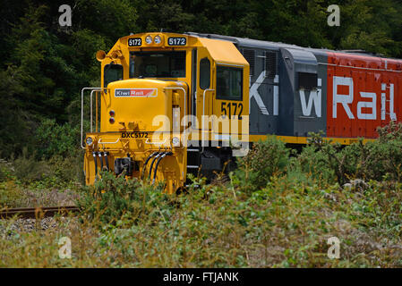 Kiwi Rail Locomotive, New Zealand Stock Photo - Alamy