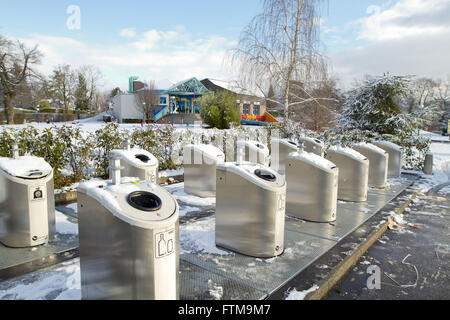 Selective waste collection Stock Photo - Alamy