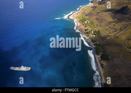 Aerial view of Trinidad island in Trinidad and Tobago Stock Photo - Alamy