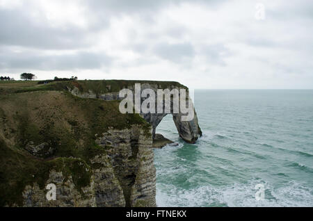 Cliffs in Etretat (North of France Stock Photo - Alamy