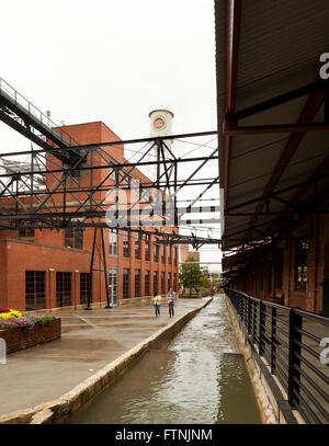 Lucky Strike water tower in Durham, North Carolina Stock Photo ...