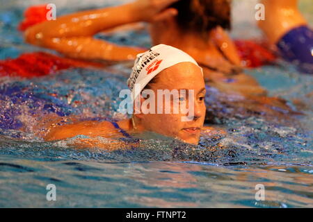 Aurélie Muller swimmer French champion France 1500 nl in Angers at the ...