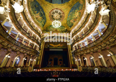 Interior of the Amazon Theatre in Manaus, Brazil Stock Photo - Alamy
