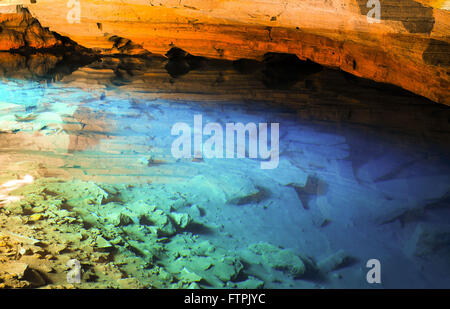 Poco Encantado, Cave in Chapada Diamantina, Brazil Stock Photo - Alamy