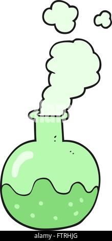 freehand drawn cartoon chemical reaction Stock Vector Image & Art - Alamy