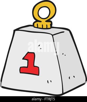 freehand drawn cartoon heavy weight Stock Vector Image & Art - Alamy