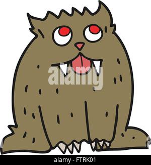 freehand drawn cartoon beast Stock Vector Image & Art - Alamy