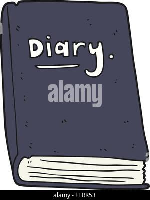 freehand drawn cartoon diary Stock Vector Image & Art - Alamy