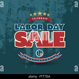 Labor Day poster sale Stock Vector Image & Art - Alamy