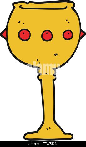 freehand drawn cartoon goblet Stock Vector Image & Art - Alamy