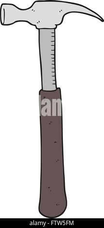 freehand drawn cartoon hammer Stock Vector Image & Art - Alamy