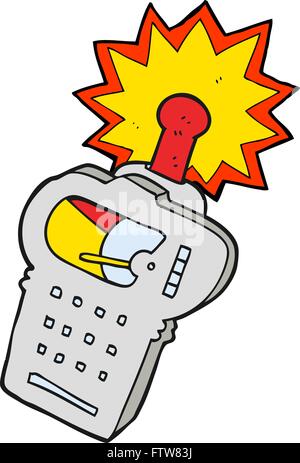 freehand drawn cartoon scientific device Stock Vector Image & Art - Alamy