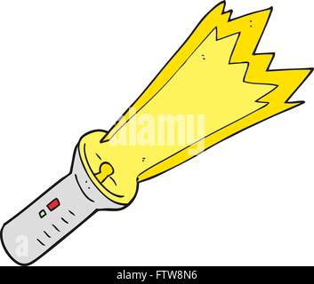 freehand drawn cartoon torch Stock Vector Image & Art - Alamy
