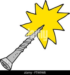 freehand drawn cartoon screw Stock Vector Image & Art - Alamy