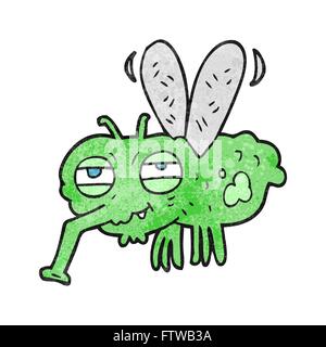 freehand textured cartoon fly Stock Vector Image & Art - Alamy