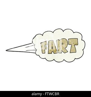 freehand textured cartoon fart symbol Stock Vector Image & Art - Alamy