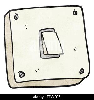 freehand textured cartoon light switch Stock Vector Image & Art - Alamy