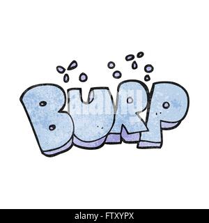 freehand textured cartoon burp symbol Stock Vector Image & Art - Alamy