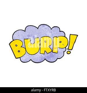 freehand textured cartoon burp text Stock Vector Image & Art - Alamy
